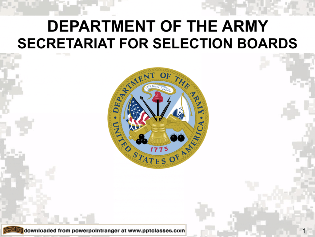 Downloads Archive - PowerPoint Ranger, Pre-made Military PPT Classes