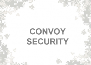 Convoy Security - PowerPoint Ranger, Pre-made Military PPT Classes