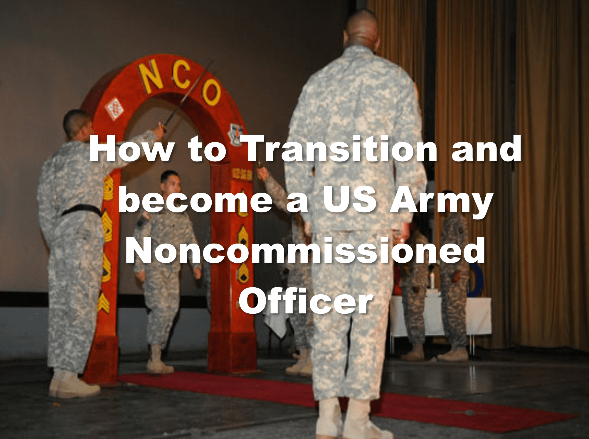 Transition to become an NCO - PowerPoint Ranger, Pre-made Military PPT ...
