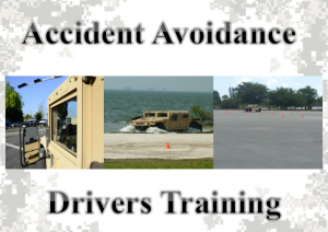 Accident Avoidance training - PowerPoint Ranger, Pre-made Military PPT Classes