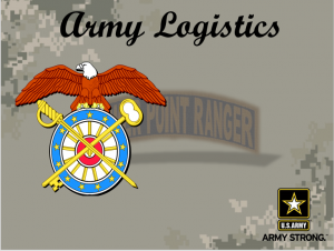 Army Logistics Overview - PowerPoint Ranger, Pre-made Military PPT Classes