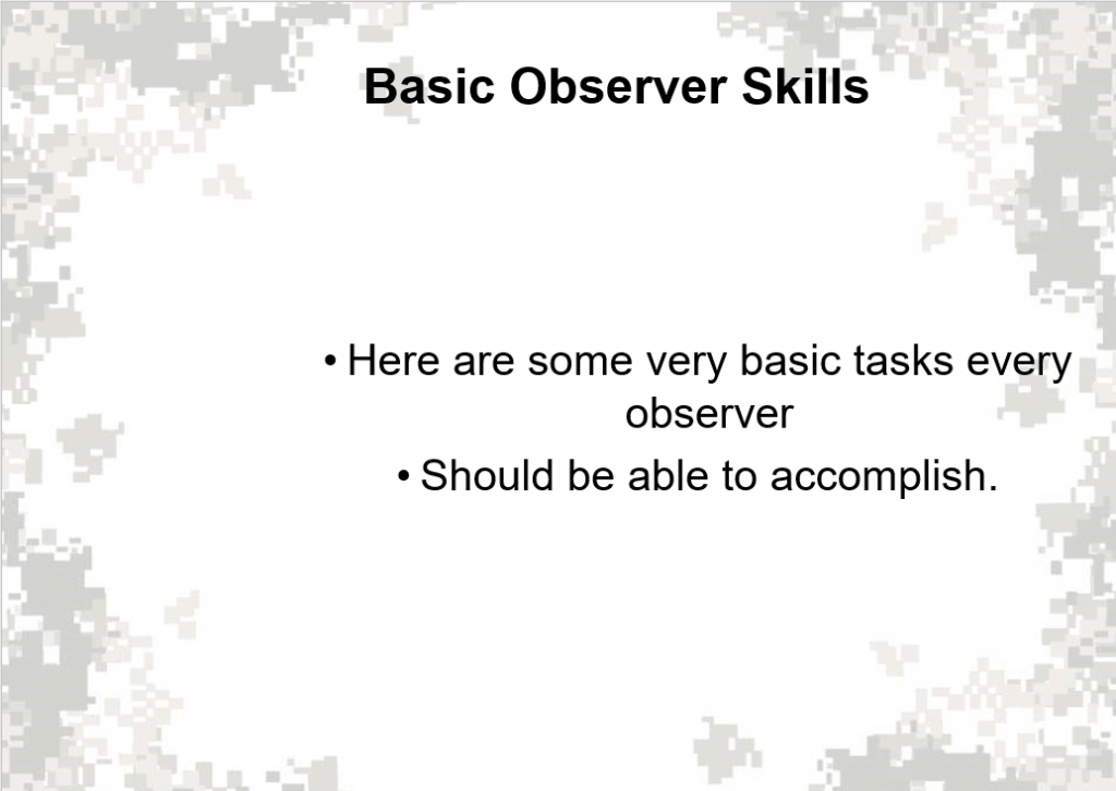 Basic Field Artilley Observer - PowerPoint Ranger, Pre-made Military ...