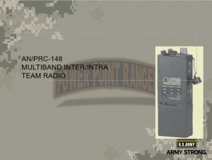 MBITR Radio - PowerPoint Ranger, Pre-made Military PPT Classes