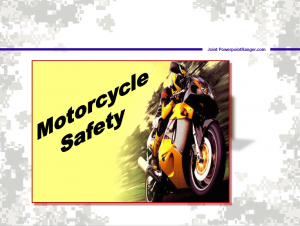 Motorcycle Safety - PowerPoint Ranger, Pre-made Military PPT Classes