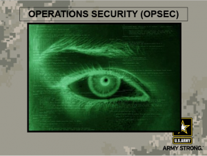 OPSEC Class - PowerPoint Ranger, Pre-made Military PPT Classes