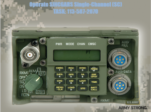 Operate SINCGARS Single Channel - PowerPoint Ranger, Pre-made Military ...
