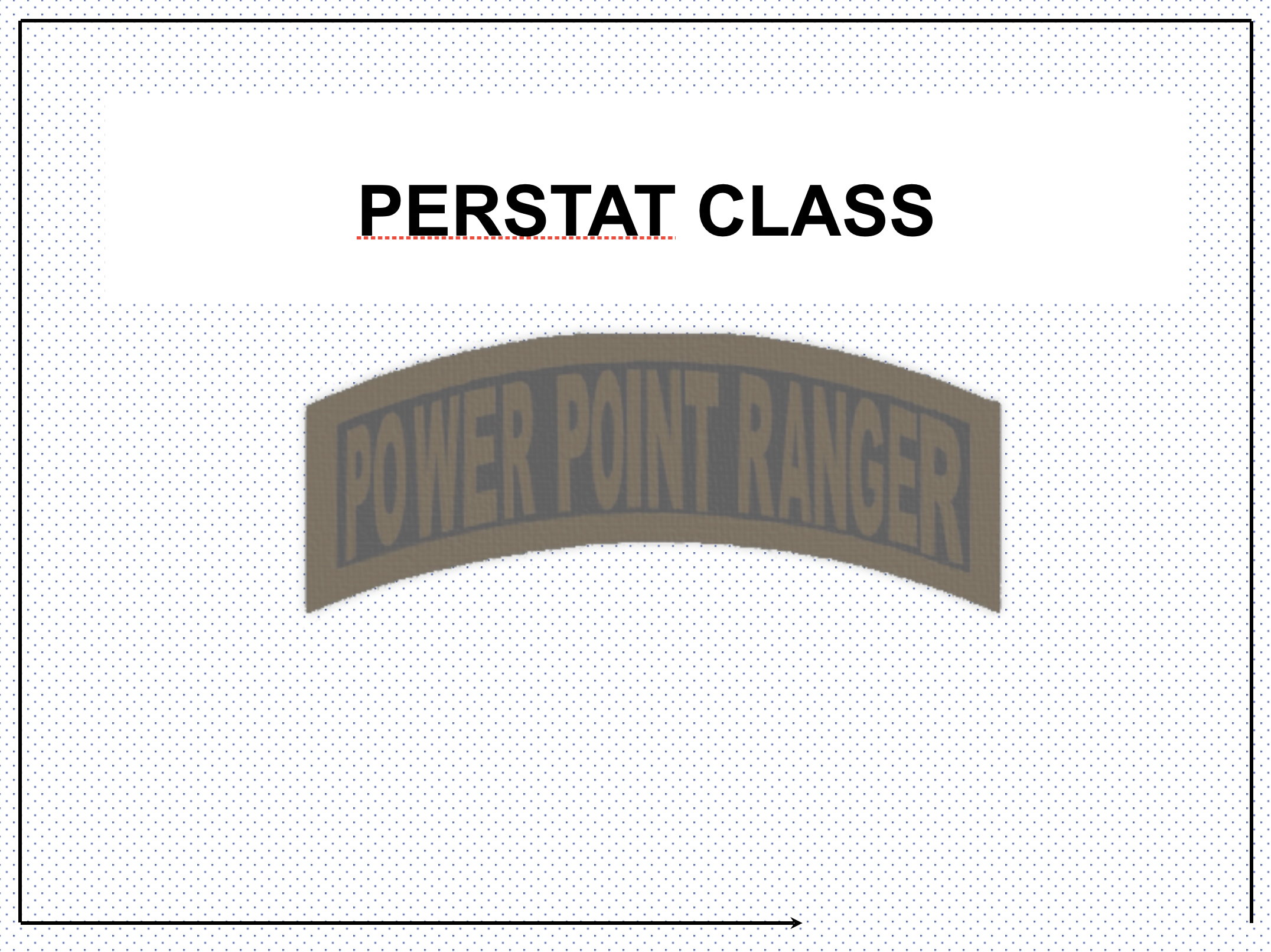 Army PERSTAT - PowerPoint Ranger, Pre-made Military PPT Classes