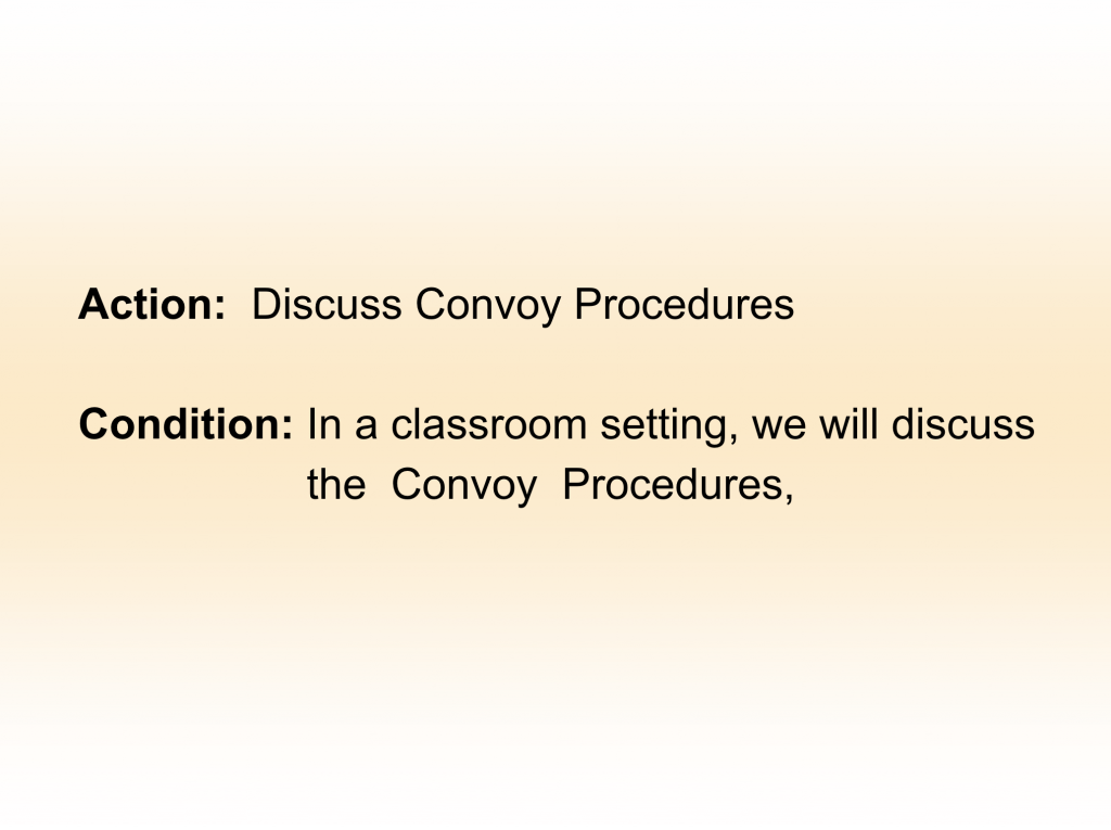 Driver Training-Convoy's - PowerPoint Ranger, Pre-made Military PPT Classes