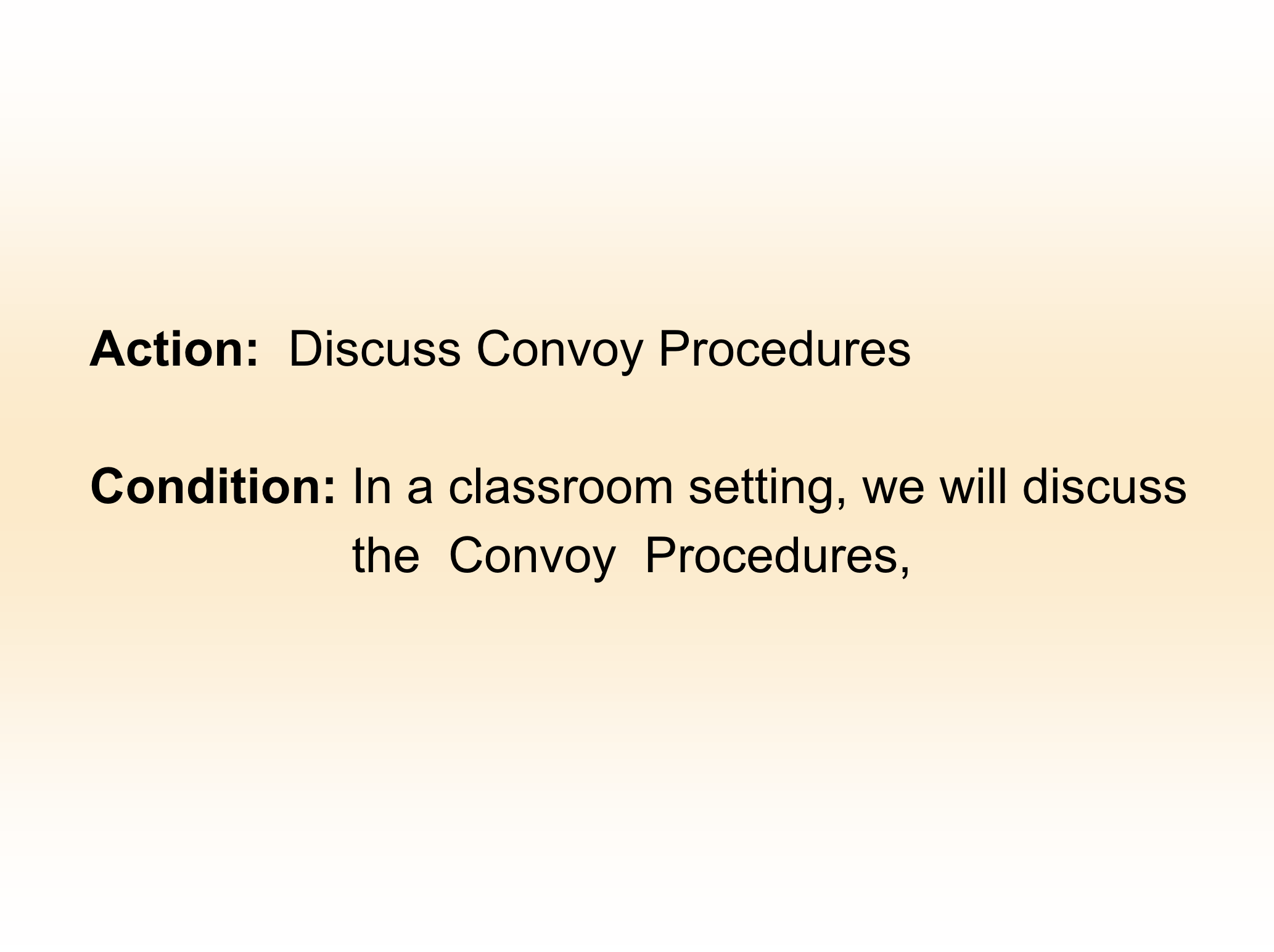 Driver Training-Convoy's - PowerPoint Ranger, Pre-made Military PPT Classes