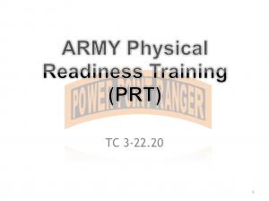 Army PRT - PowerPoint Ranger, Pre-made Military PPT Classes