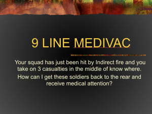 9 LINE MEDEVAC v3 - PowerPoint Ranger, Pre-made Military PPT Classes