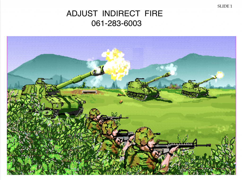 Adjust Indirect Fire - PowerPoint Ranger, Pre-made Military PPT Classes