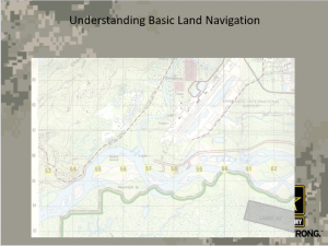 Understanding Basic Land Navigation - PowerPoint Ranger, Pre-made ...