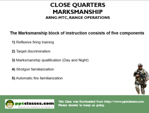 Combat, Warrior Tasks and CTT - PowerPoint Ranger, Pre-made Military ...