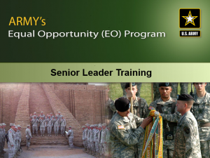 EO Level VI - PowerPoint Ranger, Pre-made Military PPT Classes