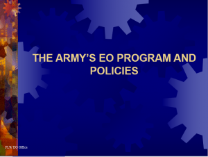 EO Training - PowerPoint Ranger, Pre-made Military PPT Classes