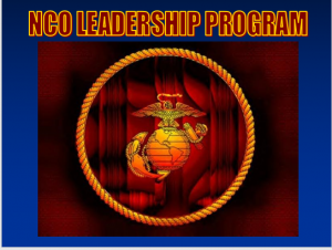 NCO Leadership Program(USMC) - PowerPoint Ranger, Pre-made Military PPT ...