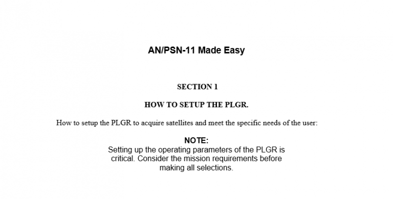 PLGR Made Easy - PowerPoint Ranger, Pre-made Military PPT Classes