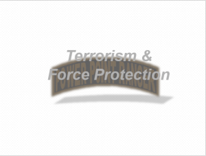 Terrorism & Force Protection - PowerPoint Ranger, Pre-made Military PPT ...